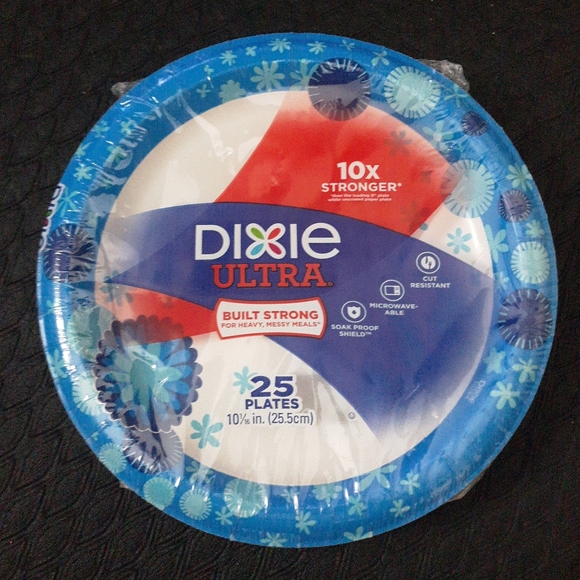 Dixie | Party Supplies | Dixie Ultra 16 Inch 25paper Plates Disposable ...